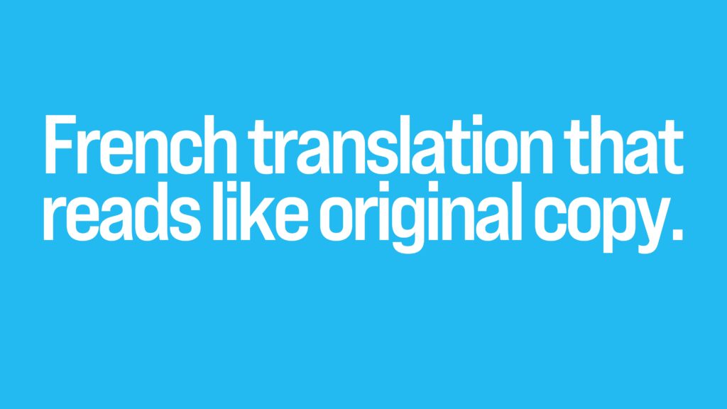 Professional, nuanced French Translation Services in Toronto who can ...